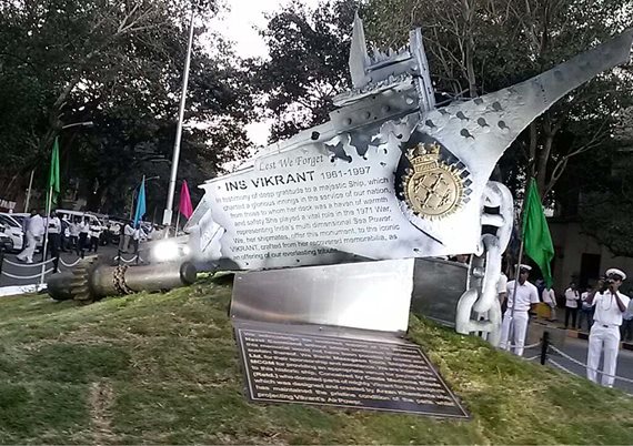 INS Vikrant old meets new - Harland & Wolff