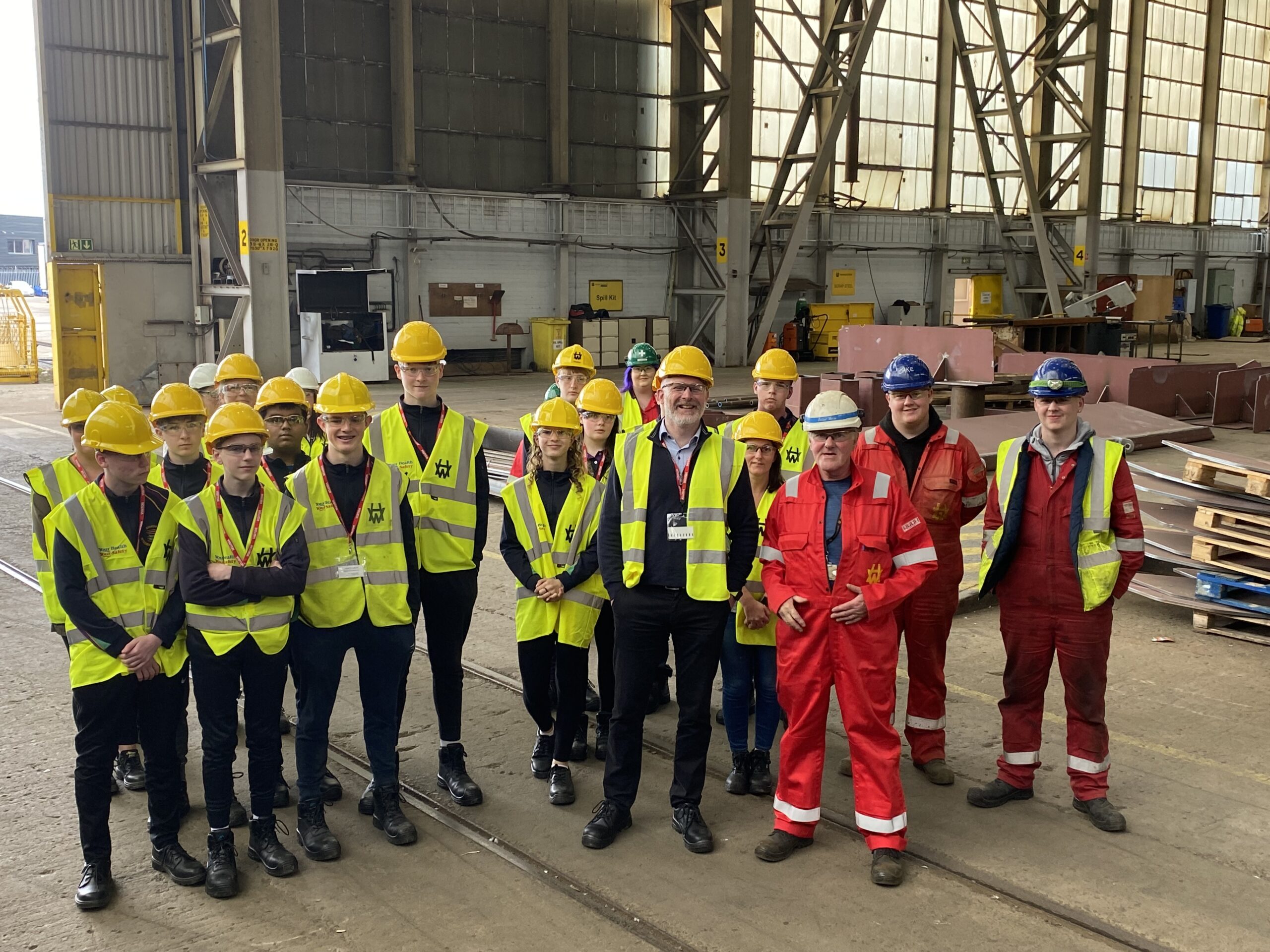 Inspiring the Next Generation of Marine Engineers in Belfast - Harland & Wolff